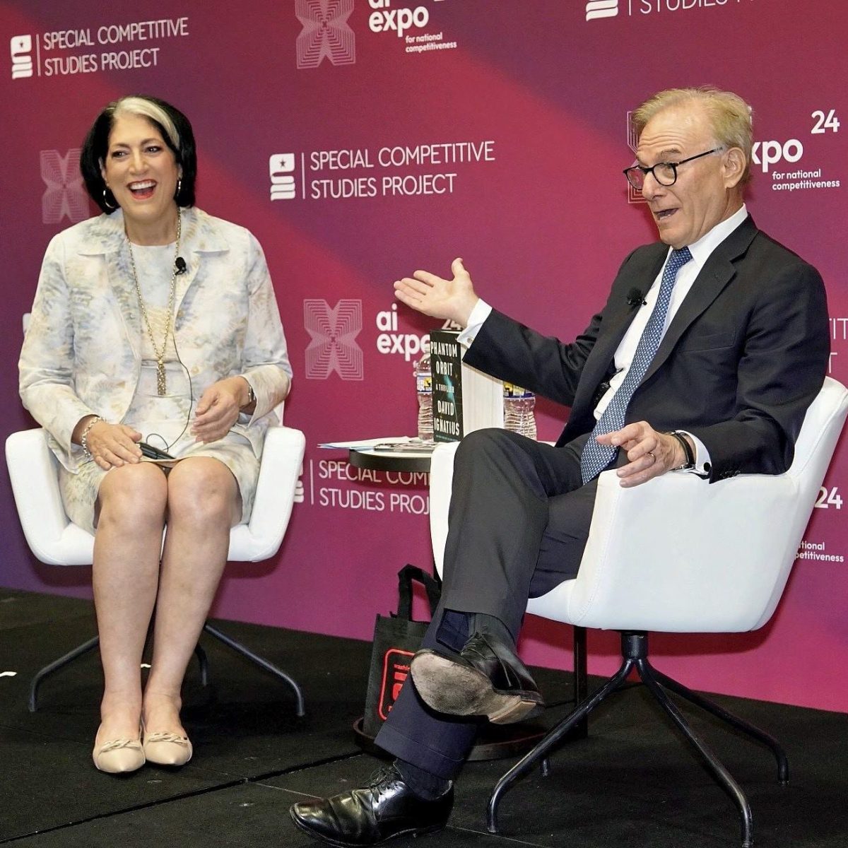 Washington Post Columnist David Ignatius Live at the AI Expo ...